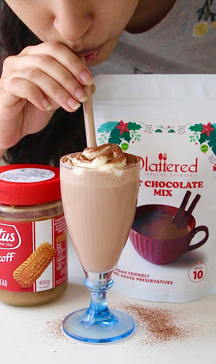 Chocolate Biscoff Milkshake – Plattered Easy Bake Mixes